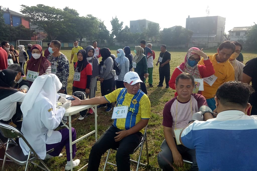 KEC CILEDUG | Kegiatan Pengecekan Kesehatan dan Kebugaran Pegawai se ...