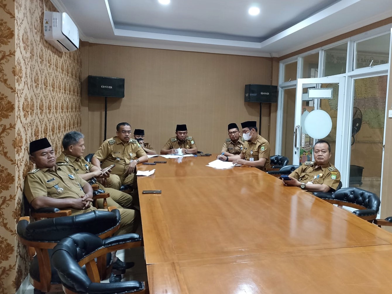 KEC CILEDUG | Rapat Evaluasi Kewilayahan Secara Virtual